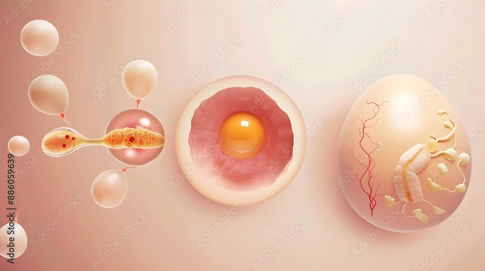 photography showcasing the detailed stages of embryo development and ...