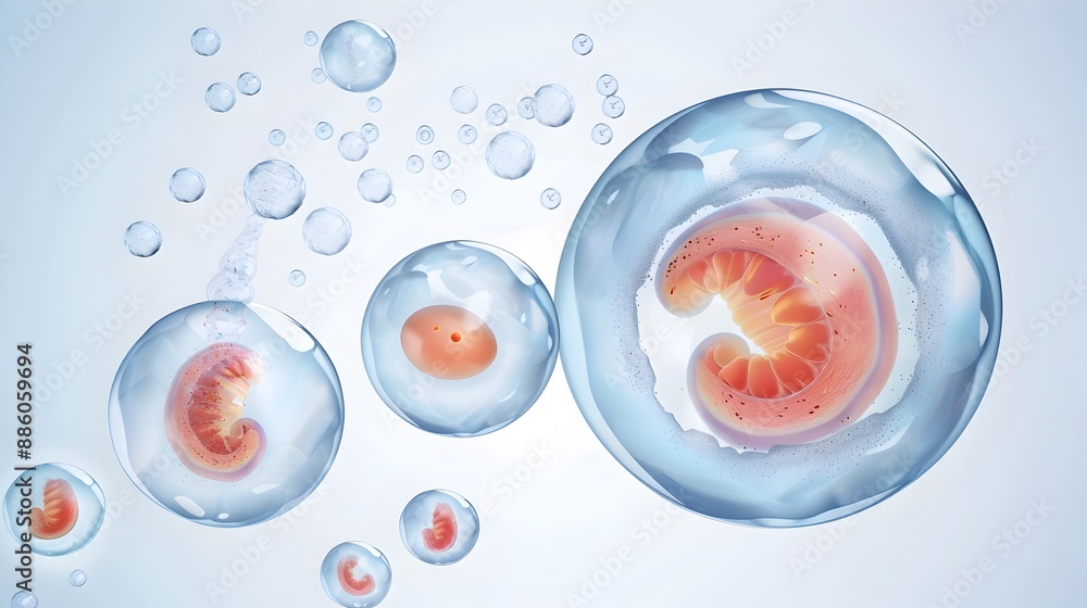 Detailed of Embryo Development Stages and Embryology Process from ...