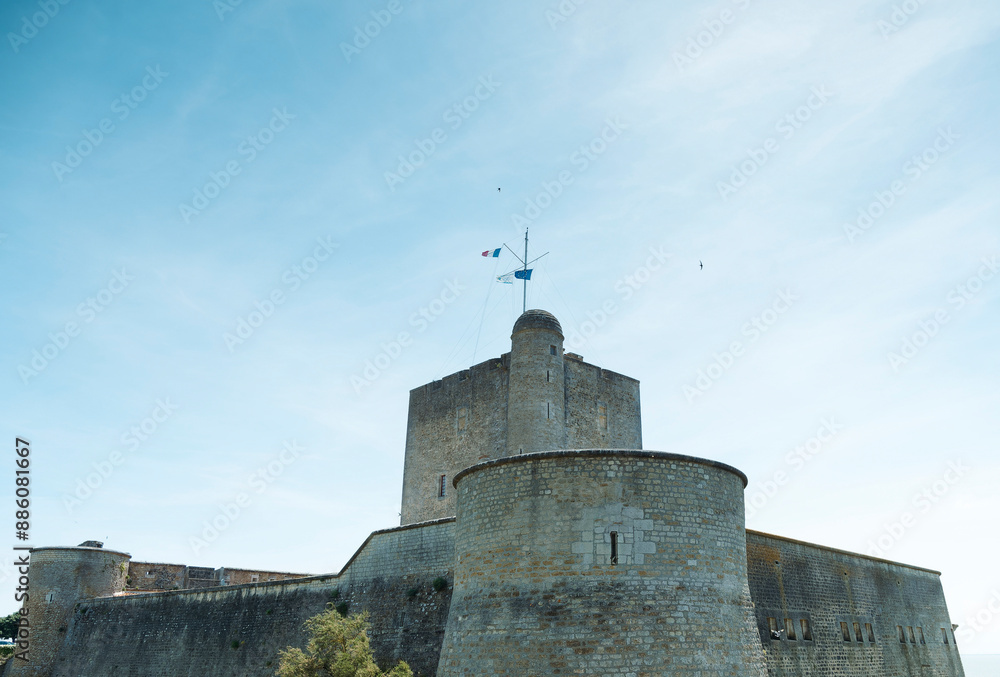Le Fort Vauban de Fouras ou sémaphore de Fouras-le Bains, son donjon ...