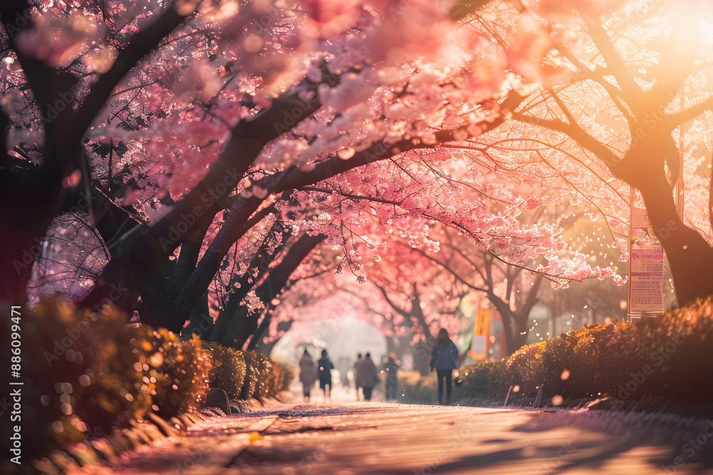 Hanami is a Japanese holiday that celebrates the arrival of spring and ...