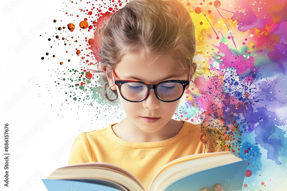 Visual representation of text with color overlays, Dyslexia, Reading ...