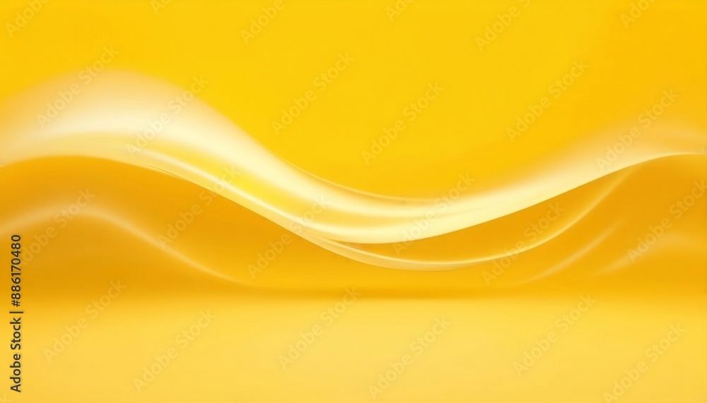 yellow background with a curved design curved are displaying lighting ...
