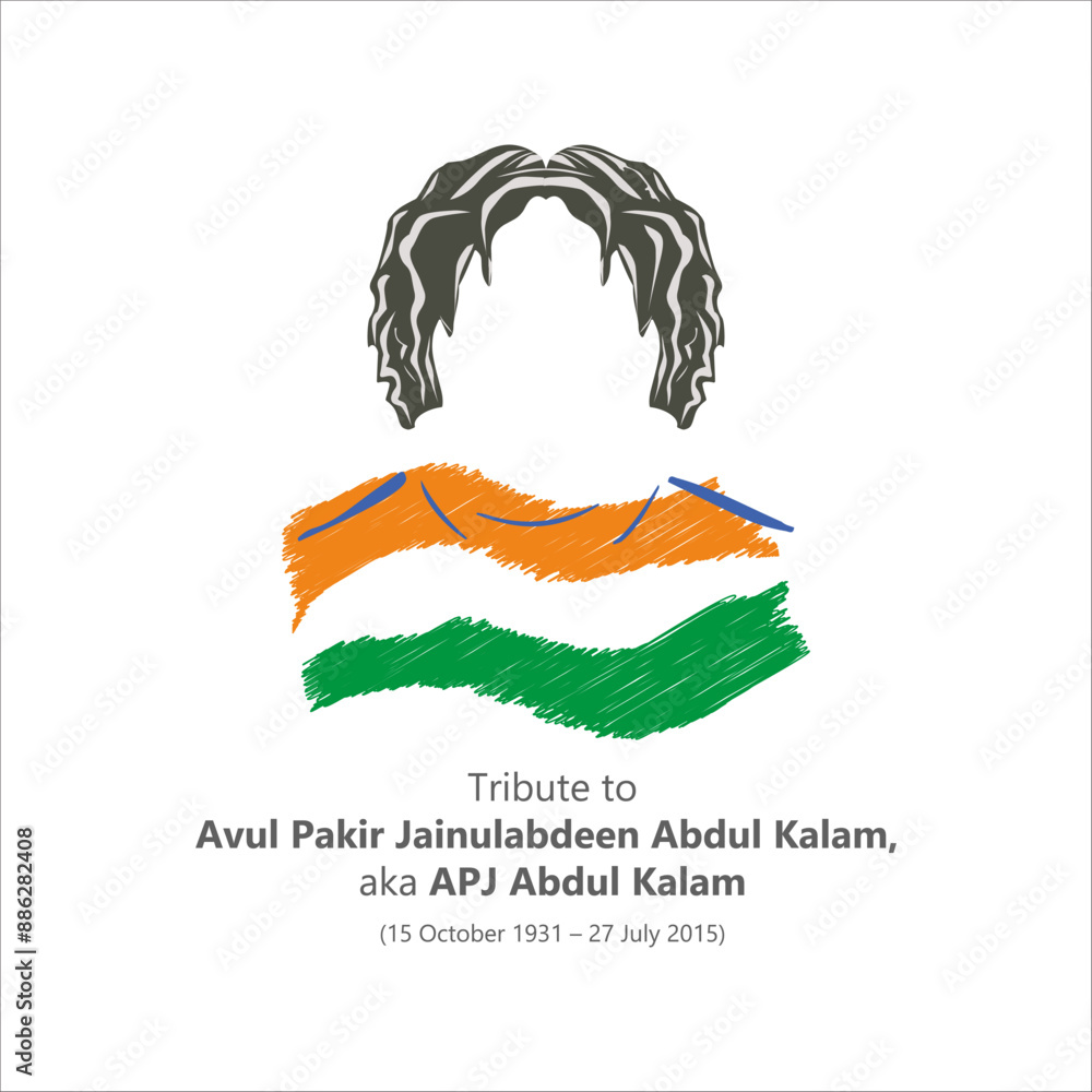 Poster Tribute to Avul Pakir Jainulabdeen Abdul Kalam, aka APJ Abdul ...