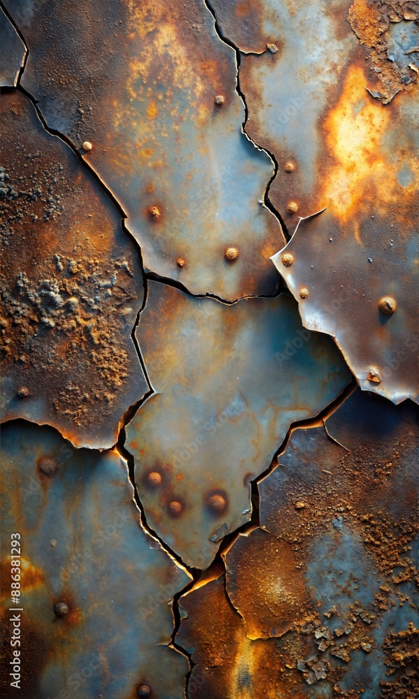 High Resolution Iron Texture with Intricate Details and Natural Rust ...