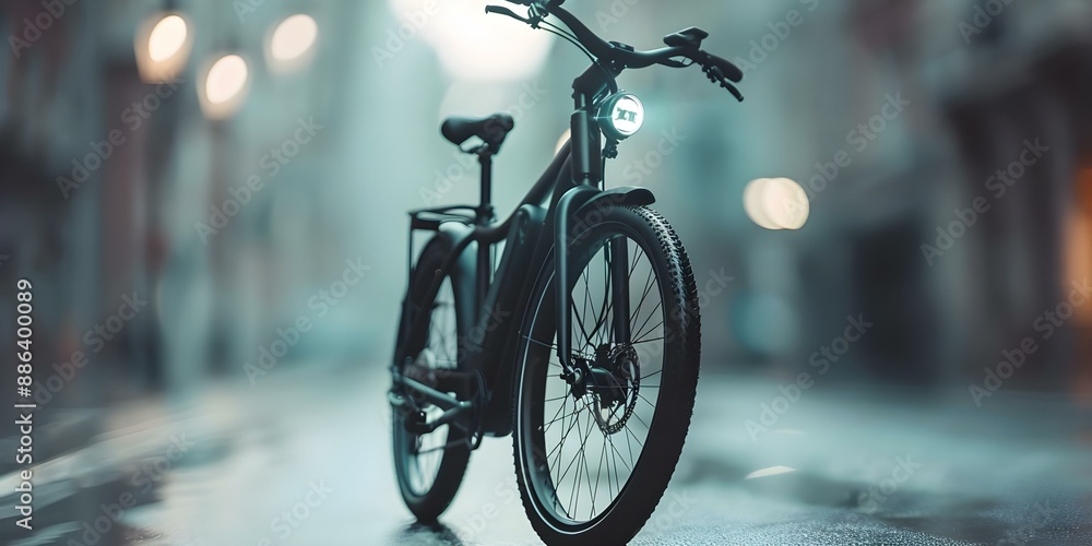 Urban Scandinavian HD minimalist ebike design for city commuting ...
