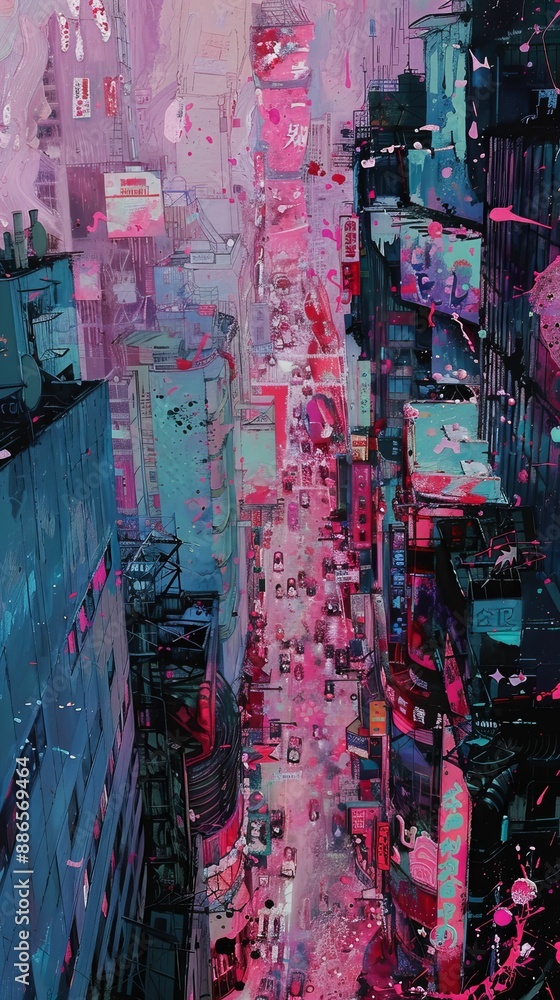 Present a groundbreaking research moment in a detailed long shot amid a ...