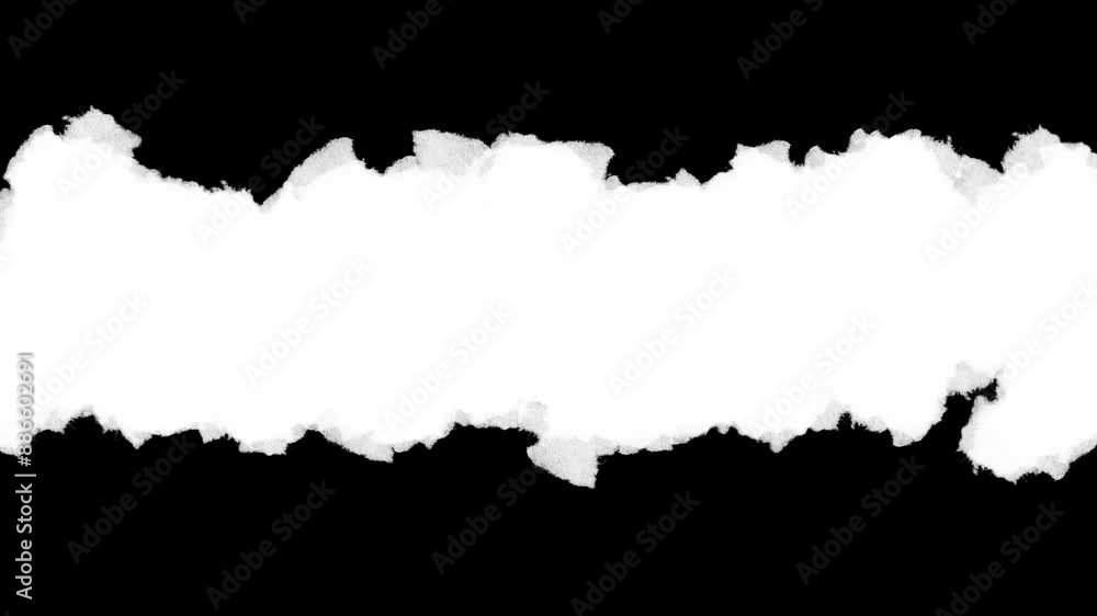 Torn paper ripping animated transition motion frame by frame ...