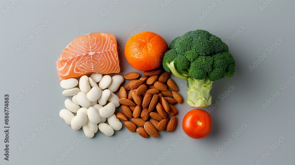 Foto de Educational diagram explaining the basics of nutrition and ...