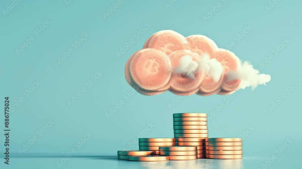 Cloud Computing Cost Efficiency Cost Efficiency In Cloud Computing With An Image Showing Pay