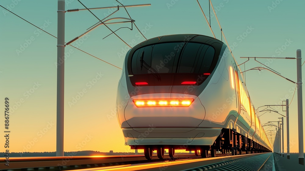 Cartoon strip illustrating the evolution of transportation ...