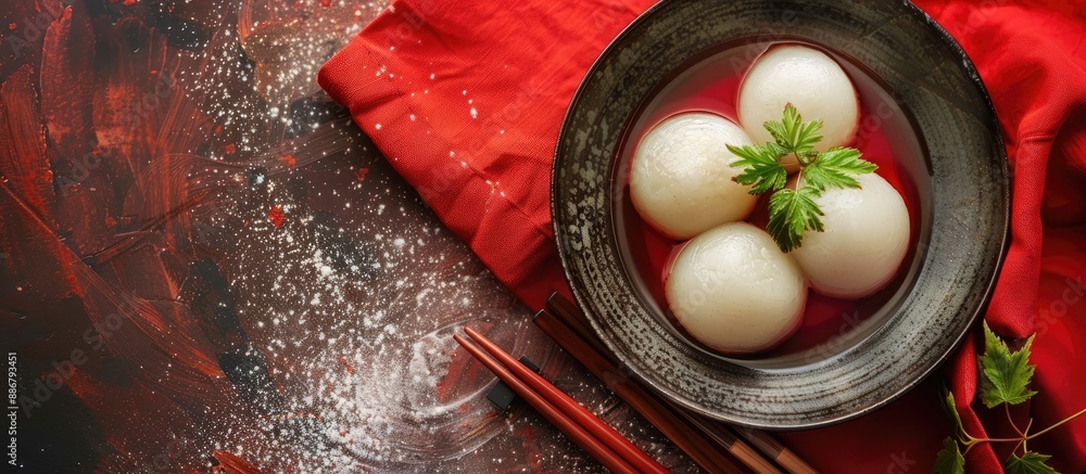 Gohei mochi is a traditional Japanese dish, typically found in the ...