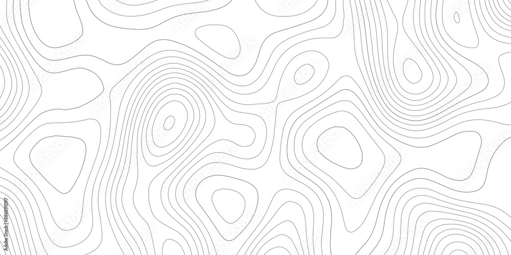 Contour geography wavy topographic line map. Geography map grid ...