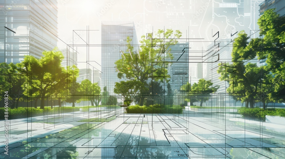 Environmental Sustainability in Construction Blueprints, environmental ...