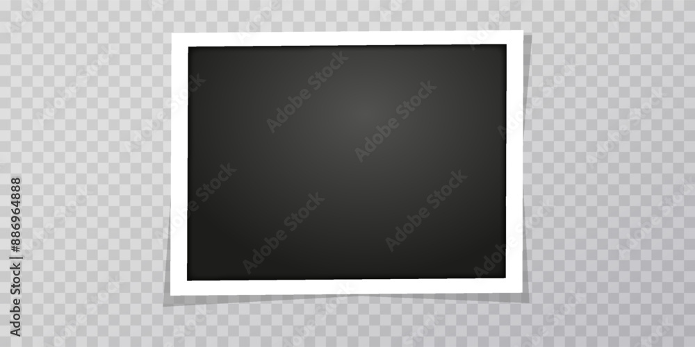 Vector Polaroid Frames: Realistic Photo Templates with Shadows. Vintage ...