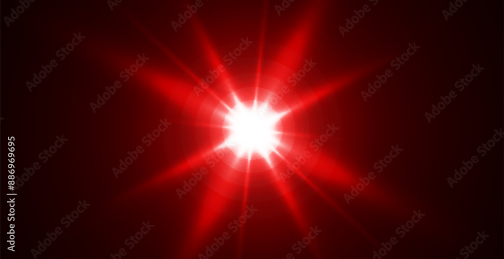 Light effect set. Glow isolated white transparent light effect set ...