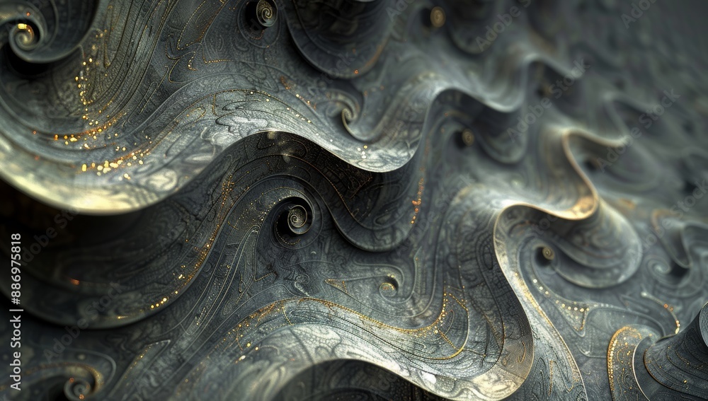 Insanely detailed and intricate, the composition is hypermaximalist ...
