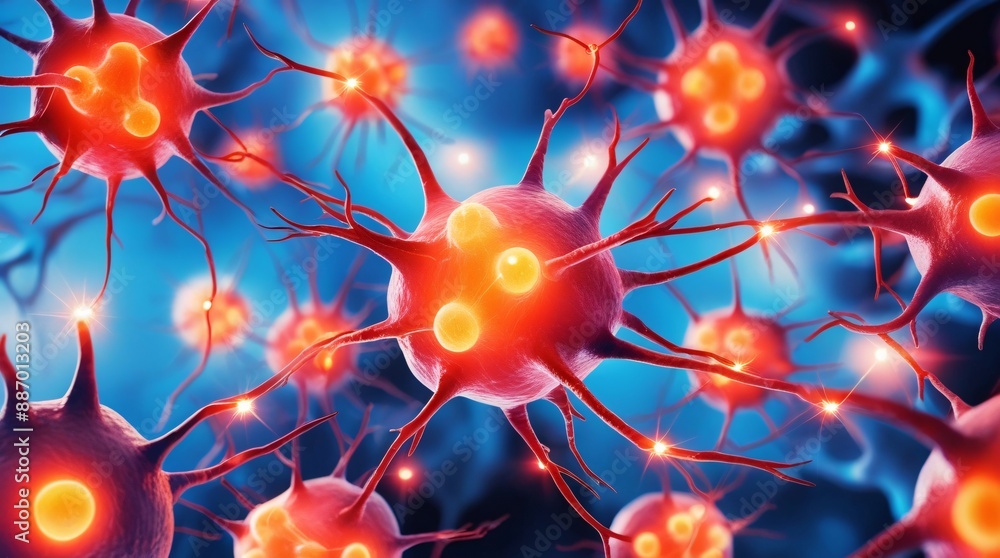 Neurons, synapses, brain, neural network, neuroscience, dendrites ...