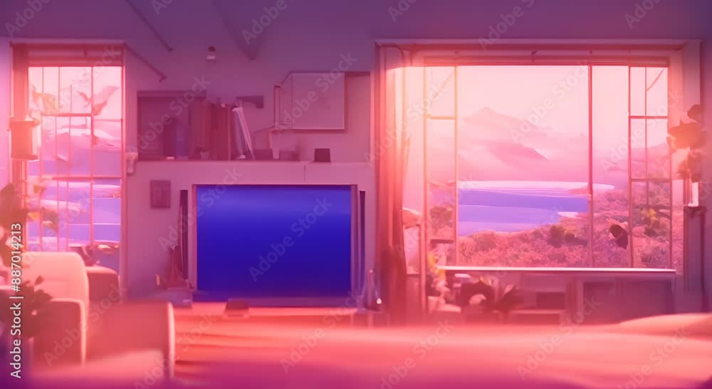 The Stream Is Ending title screen overlay loop animated virtual ...