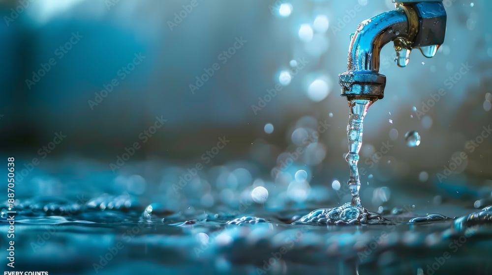 Save water! It's a valuable resource, and every drop matters. Let's ...