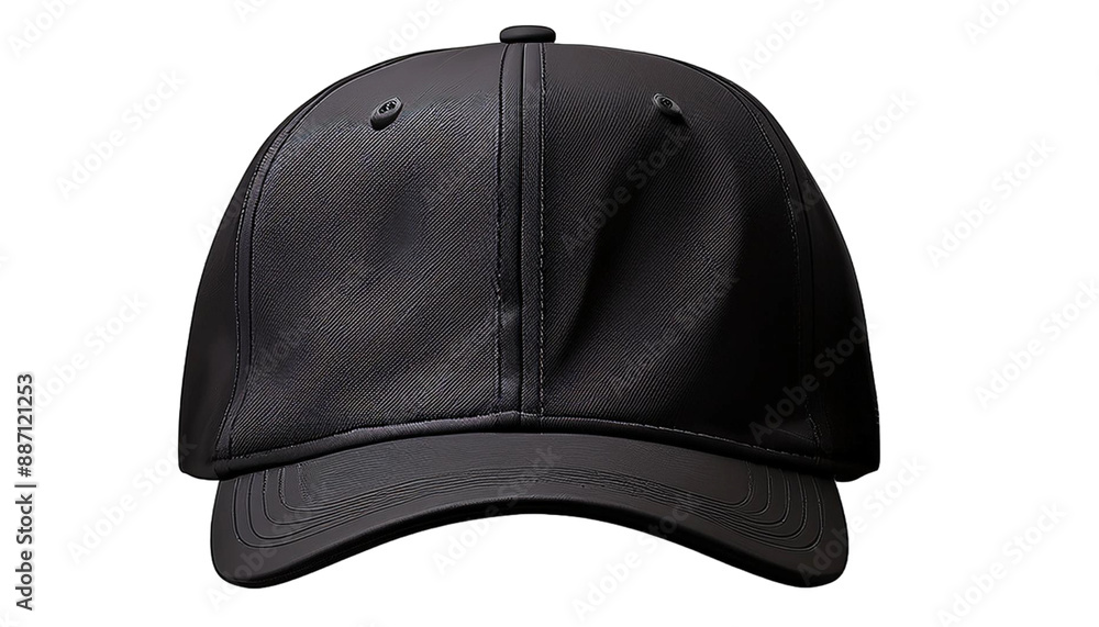 blue front and side view hat baseball cap on transparent background ...