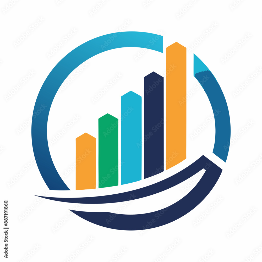 Data Analytics Company Logo vector art illustration Stock Vector ...
