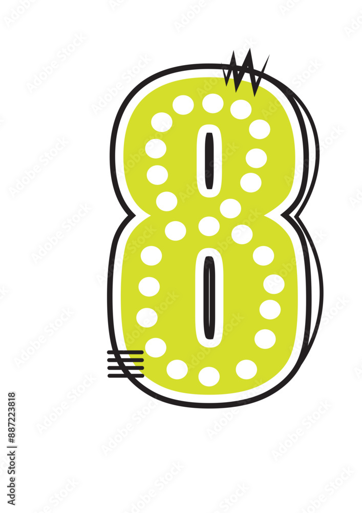 Dalmatian Dots Doodle Bright Alphabet Letters font svg png, Dalmatian ...