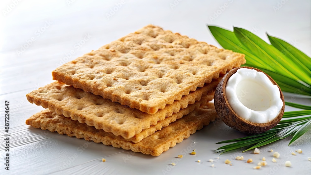 Coconut cracker by Nisshin Food Group, coconut, cracker, snack ...