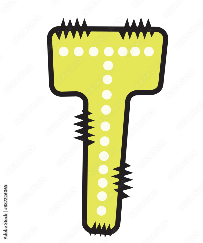 Dalmatian Dots Doodle Bright Alphabet Letters font svg png, Dalmatian ...