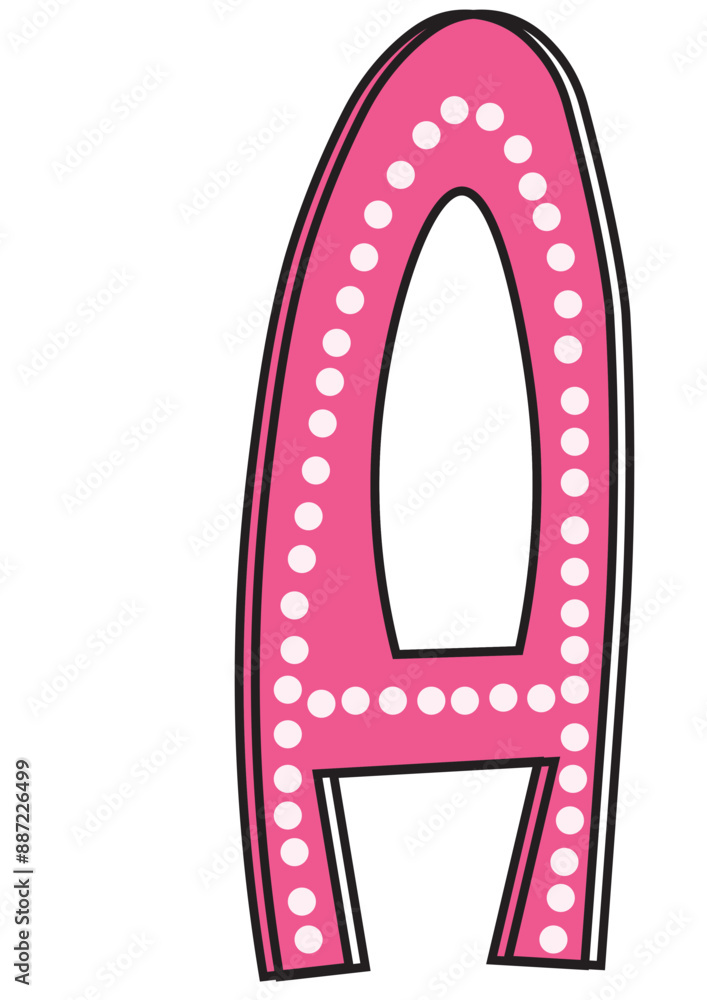 Dalmatian Dots Doodle Bright Alphabet Letters font svg png, Dalmatian ...