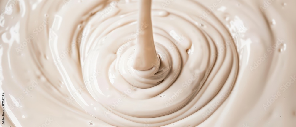 Baileys Irish Cream caught in motion, with its creamy texture and rich ...
