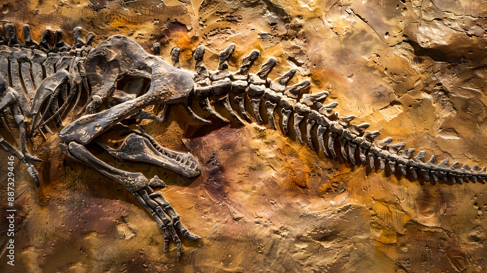 Captivating image showcasing the remarkably well preserved fossilized ...
