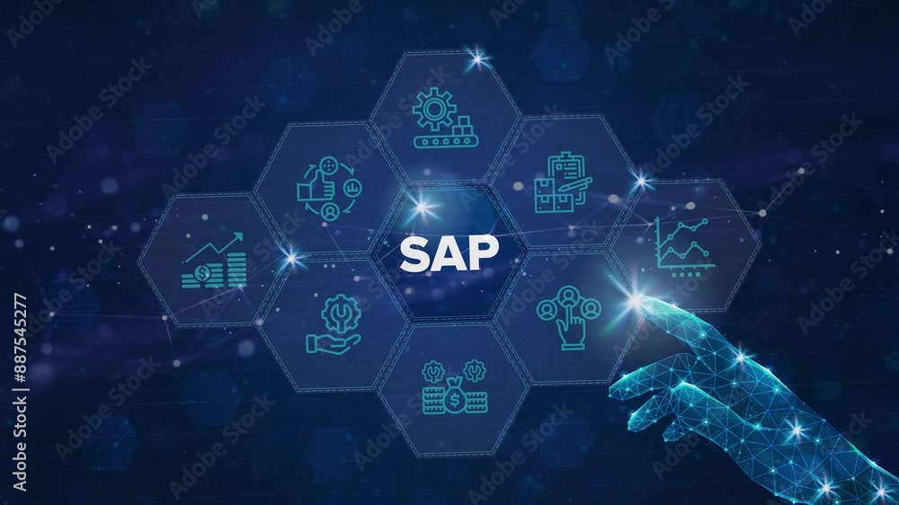 Sap System Software Automation Enterprise Resource Planning Erp Technology Construction