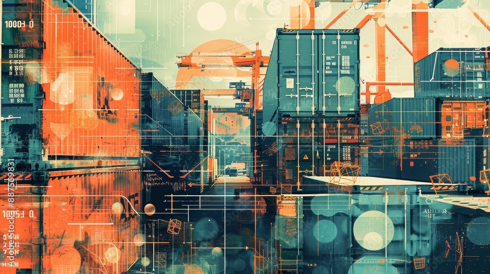 Digital Port: A Visual Representation of Global Trade and Technology ...