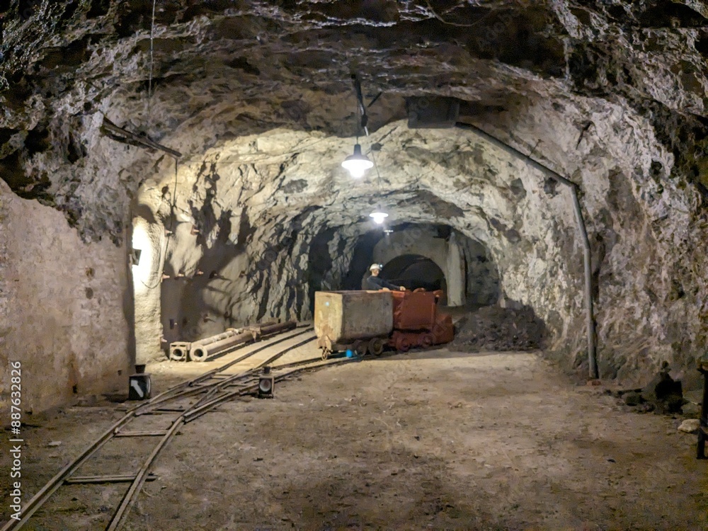 VIENNA,AUSTRIA-JULY 14 2024:The biggest underground lake in Europe ...