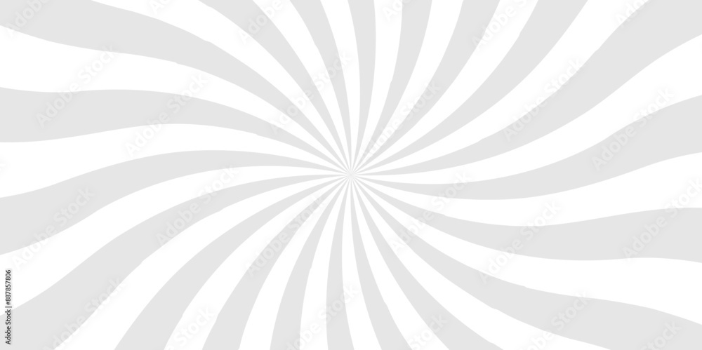 Abstract white sun rays sunburst backdrop background. Modern seamless ...