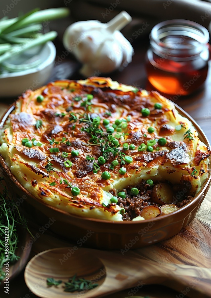 Hachis Parmentier A comforting dish of Hachis Parmentier French ...