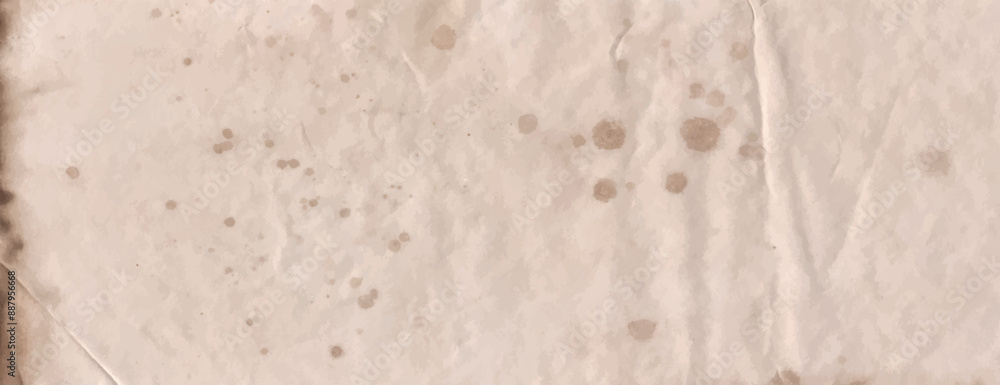Old Paper texture background of old page isolated on brown long, web ...
