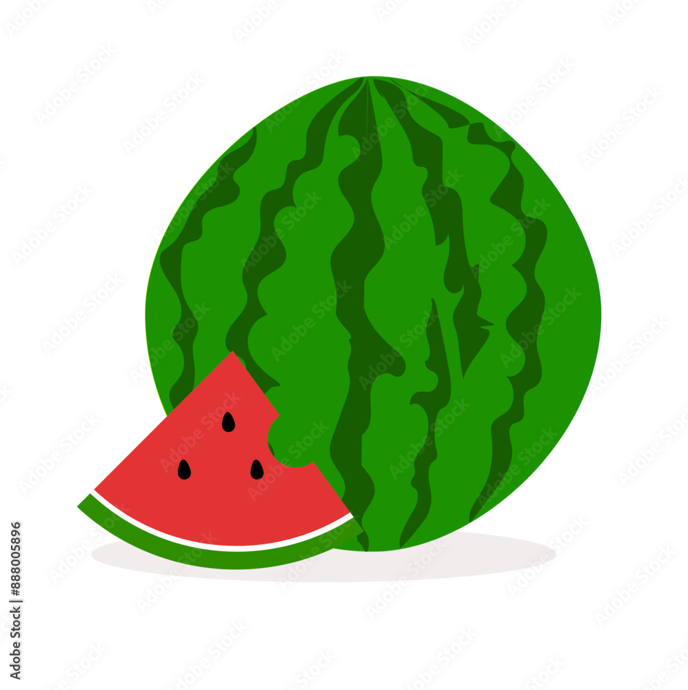 Watermelons are known for their high water content, refreshing flavor ...