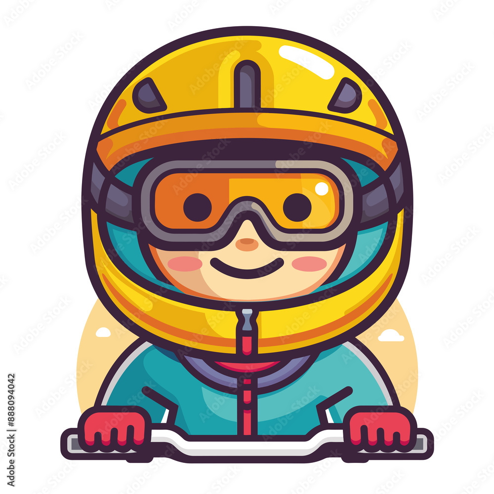 clipart vector illustration of a boy riding a bicycle, bike, biking, ride a bike Stock ...