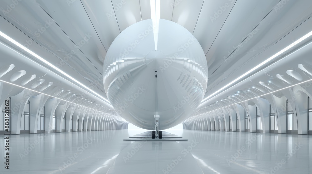 An innovative airship terminal with interactive digital flight planning ...