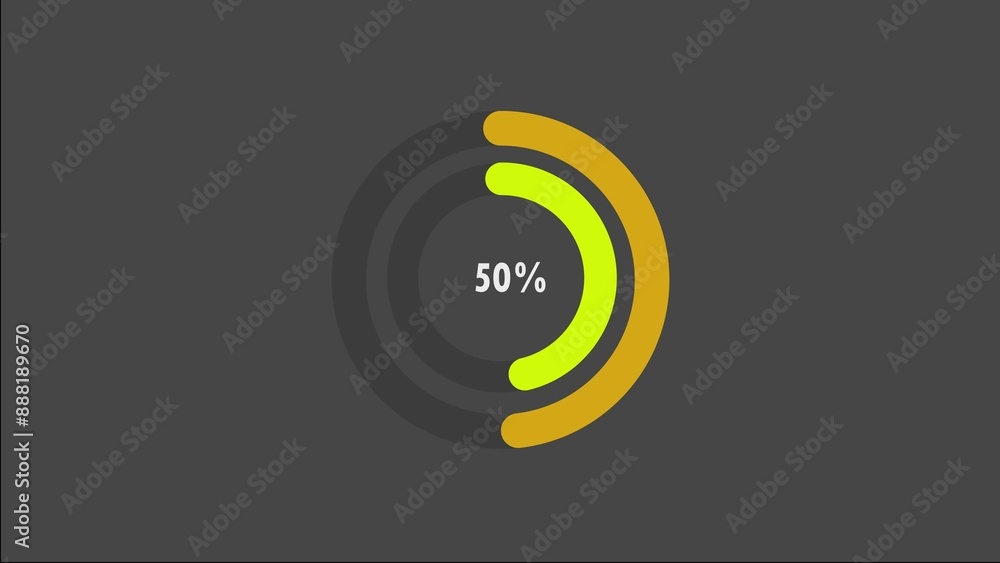 100 percent pie chart. Circle diagram business illustration, Percentage ...