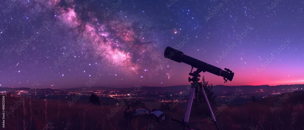 a telescope for optimal night sky observation Include instructions on ...