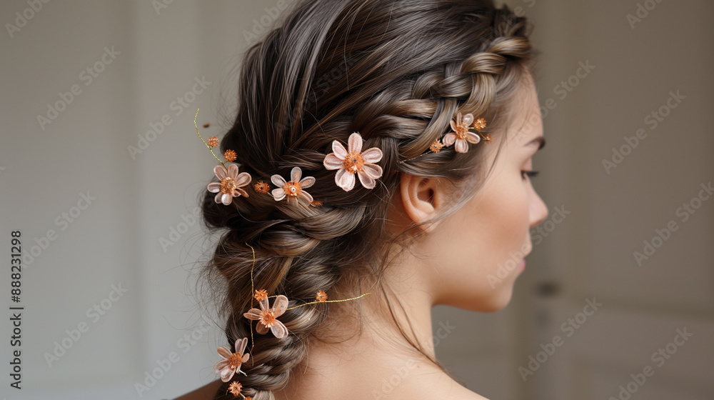 Braided Crown: This double braided crown hairstyle is perfect for a ...