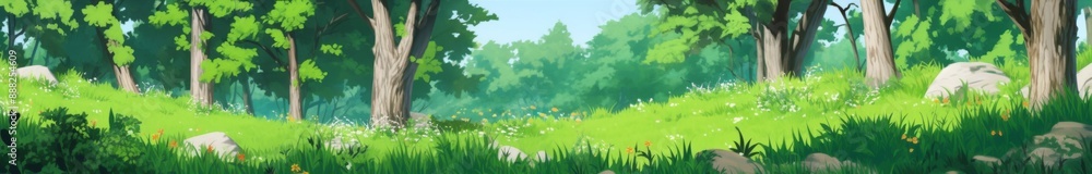 Serene Natural Background for Zoom Meetings and Video Calls with ...