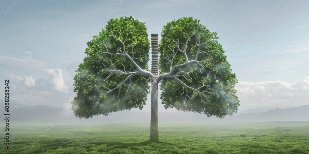 Artistic Tree Emulating Human Kidneys: A Symbol of Health and Wellness ...