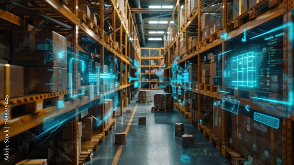 Smart warehouse management system using augmented reality technology to ...