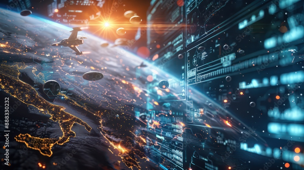 Analyzing global conflict trends with military technology and cyber ...