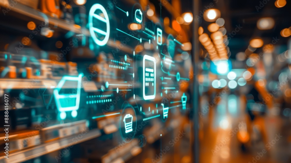 Integrated retail management system.Combine online and offline shopping ...