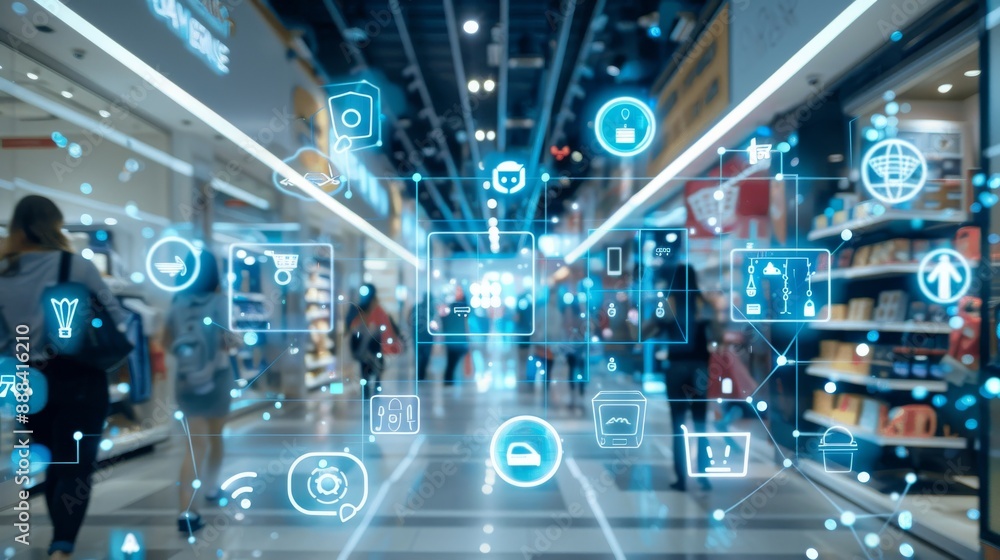 Integrated retail management system.Combine online and offline shopping ...