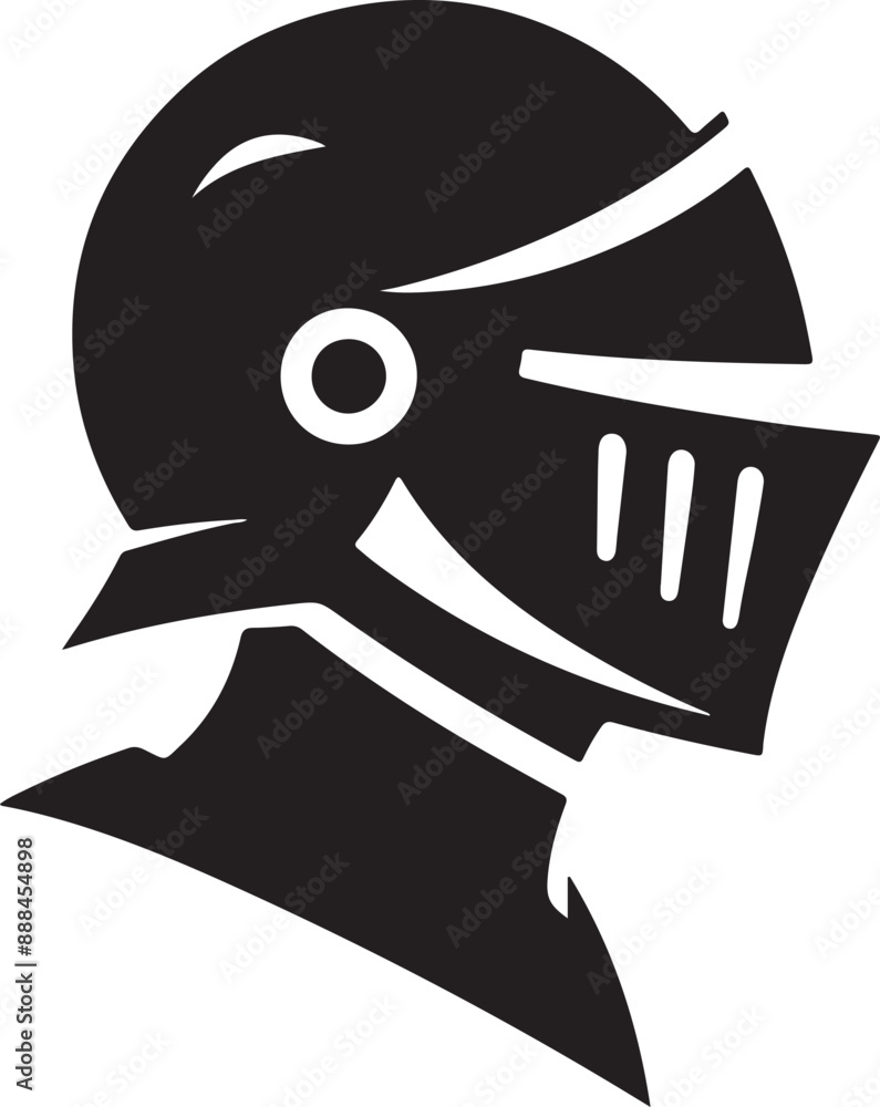 knight logo, vector, knight helmet logo concept, simple knight logo ...